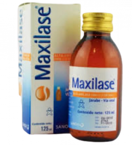 SalemmaOnline | MAXILASE JARABE X 125ML ALFA-AMILASA