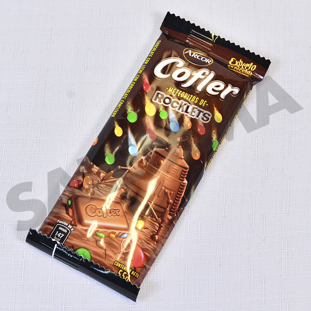 SalemmaOnline | TABLETA DE CHOCOLATE COFLER CON CONFITES X 55 G