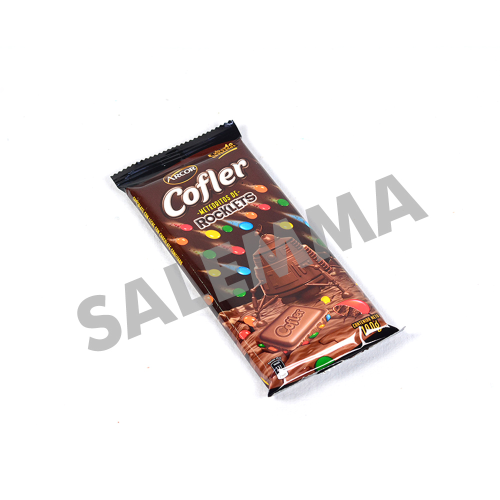 SalemmaOnline | TABLETA DE CHOCOLATE COFLER CON ROCKLET X 100 G