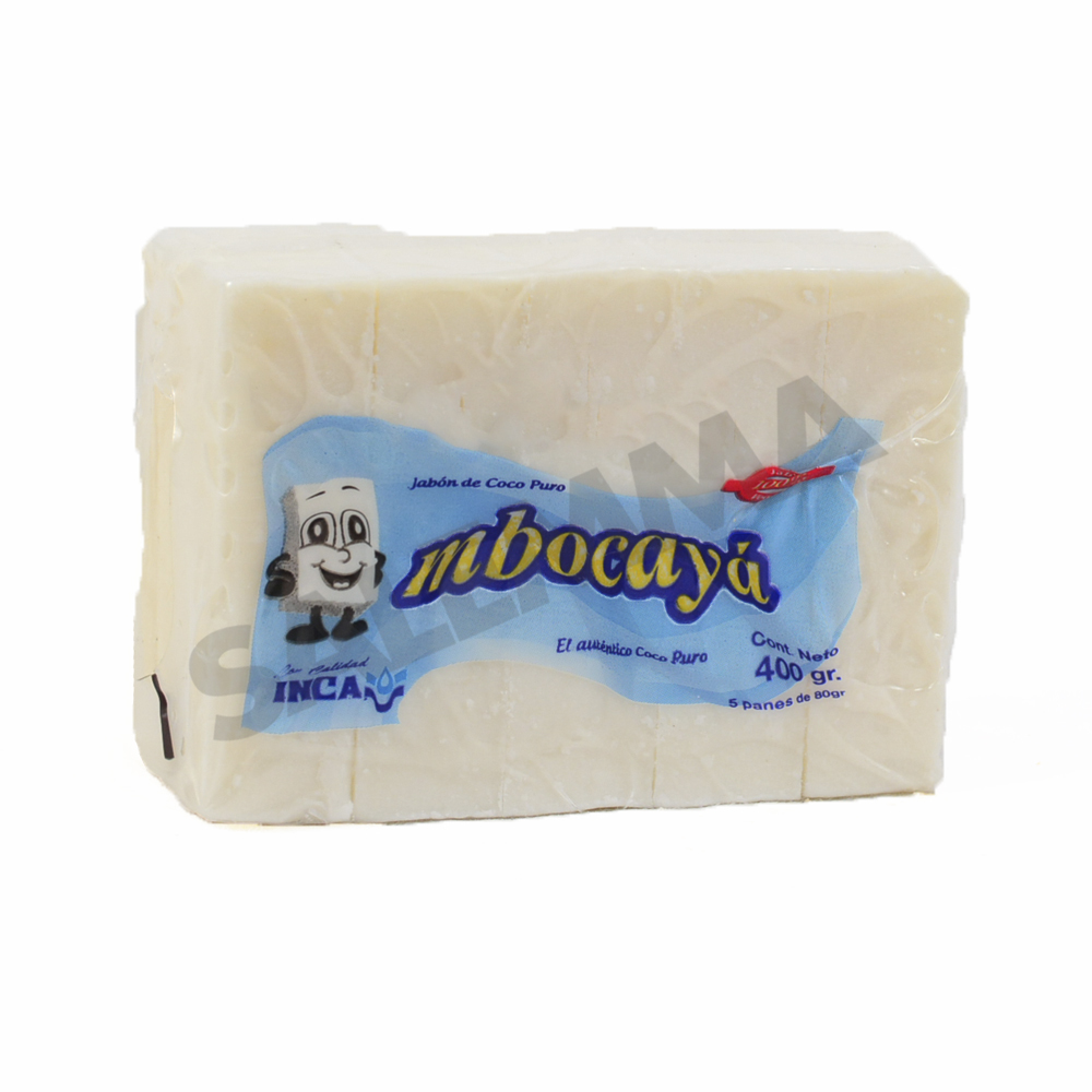 SalemmaOnline | JABÓN DE COCO PURO MBOCAYA PARA ROPA X 400 GR