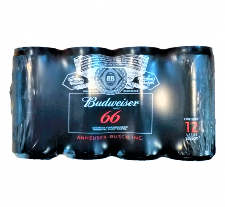 SalemmaOnline | CERVEZA BUDWEISER 66 LATA 269 PACK X12